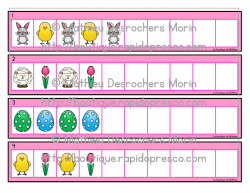 Les nombres de Pâques – 1 à 100 – La boutique de Mathieu – Ressources ...