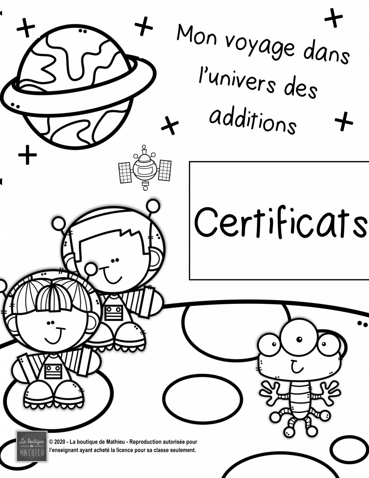 Certificats de réussite – Mon voyage dans l’univers des additions