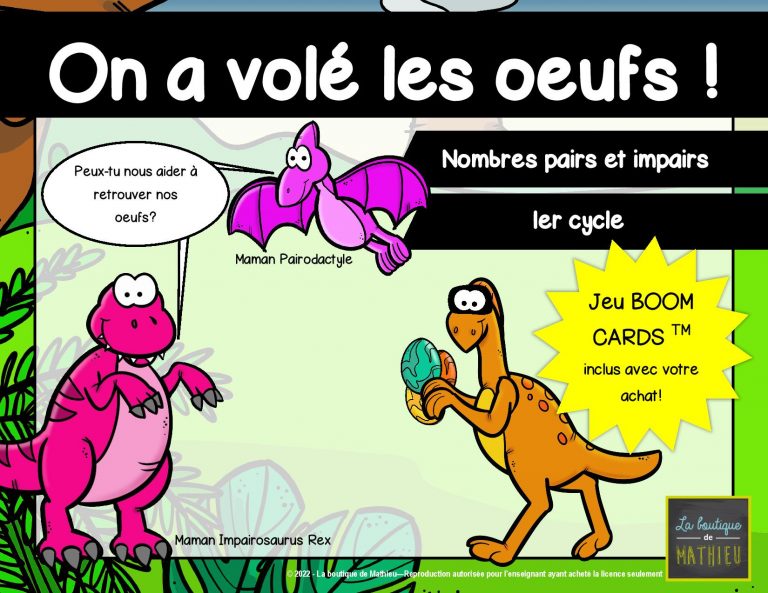 Mathématique – La boutique de Mathieu – Ressources pédagogiques pour ...